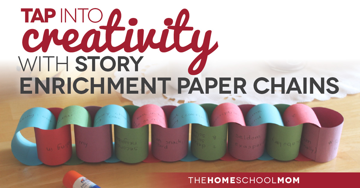 Creative Writing Using Story Enrichment Paper Chains