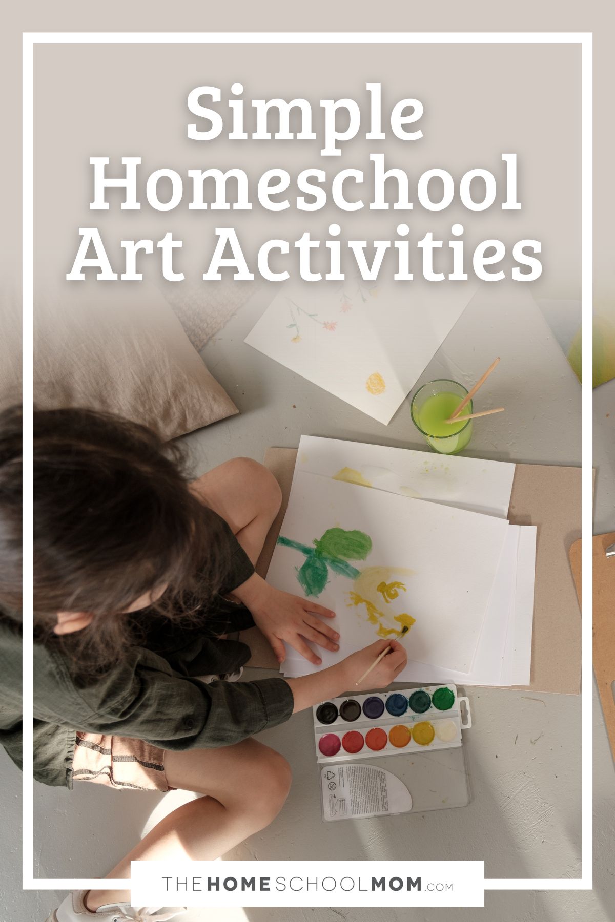 Simple Homeschool Art Ideas