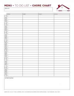 Printable Homeschool & Household Planner Pages - TheHomeSchoolMom