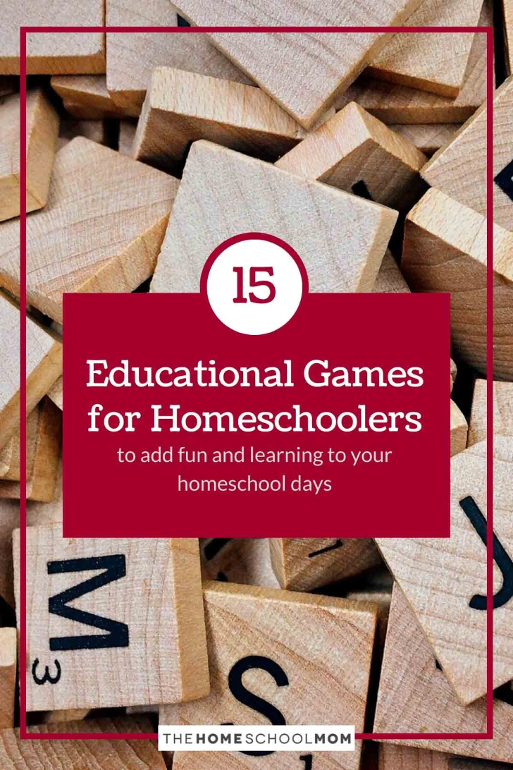 15 Educational Games for Homeschoolers