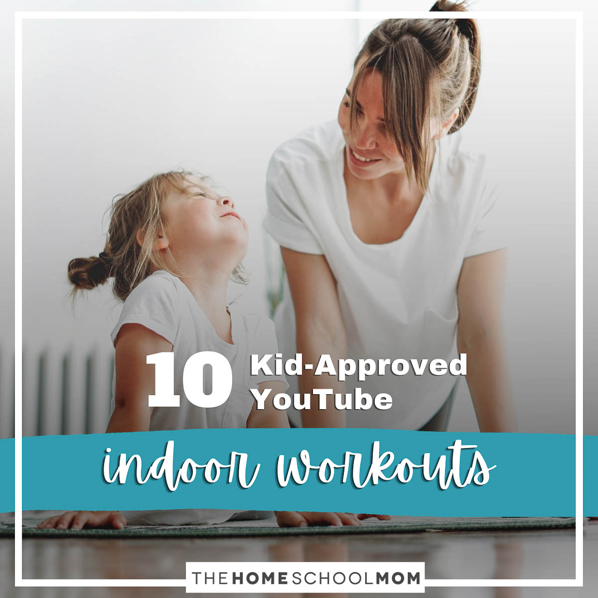 10 Kid-Approved Workouts on YouTube for Homeschool P.E. Class