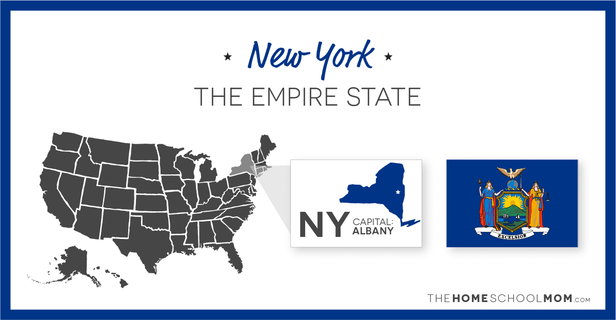 New York State Facts Population With Clipart