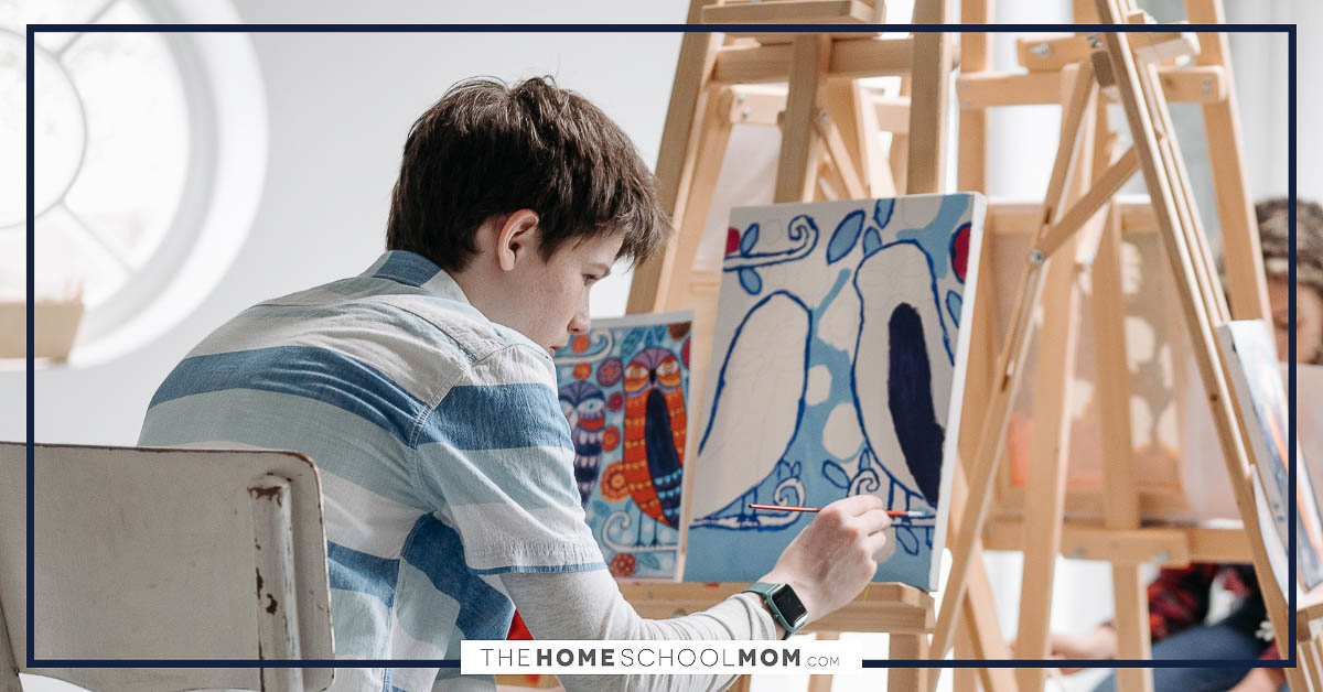 8 Imaginative Ideas To Create An Art Unit Study For Homeschool Families