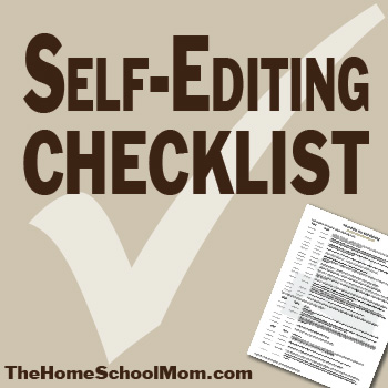 Self-Editing Checklist